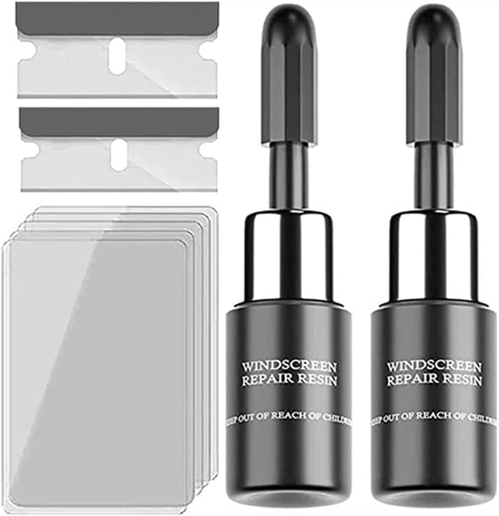 Zupooko Windshield Repair Kit, Cracks Gone Glass Kit Nano Glass Repair ...