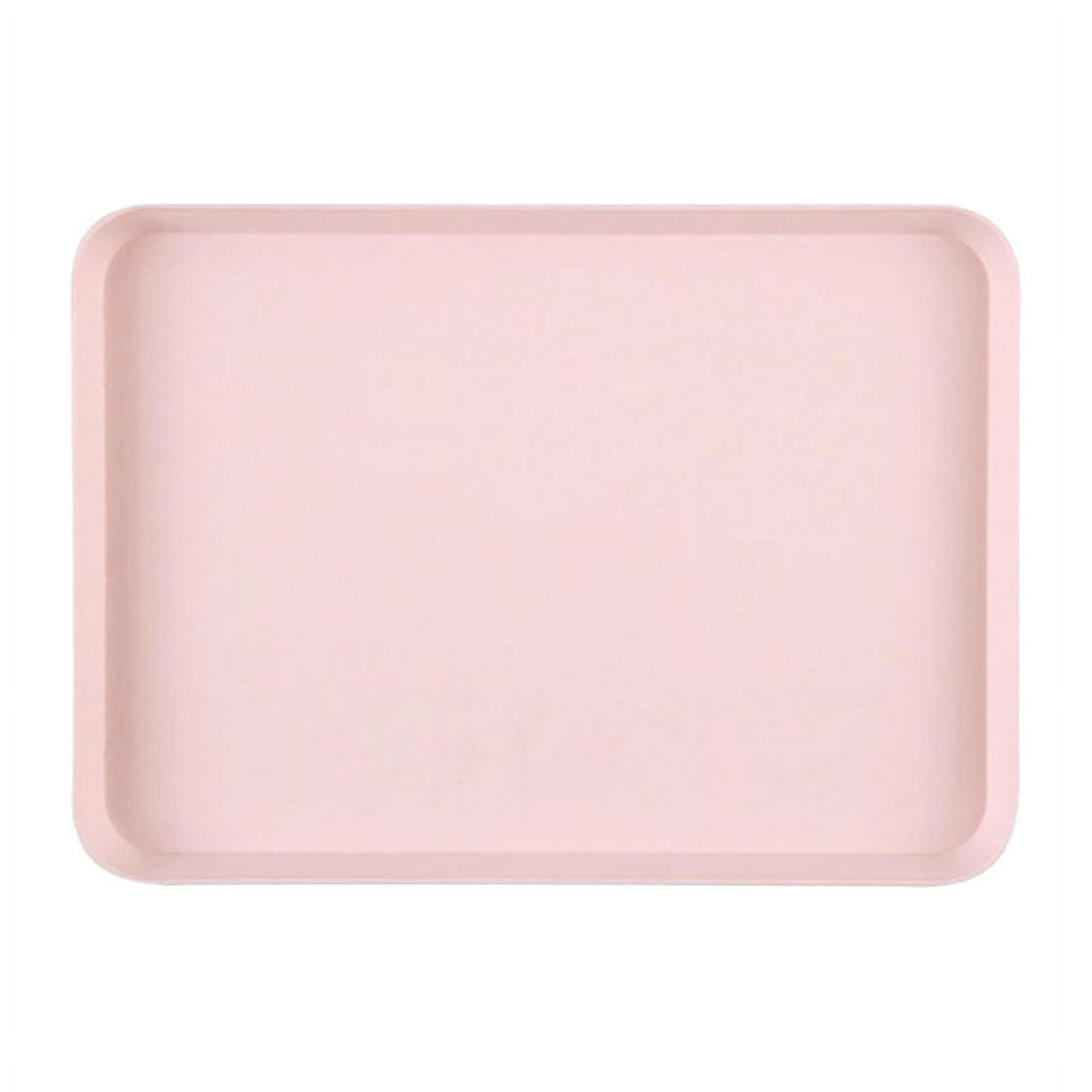 Zupora Plastic Serving Tray, Rectangle Coffee Breakfast Table Tray ...
