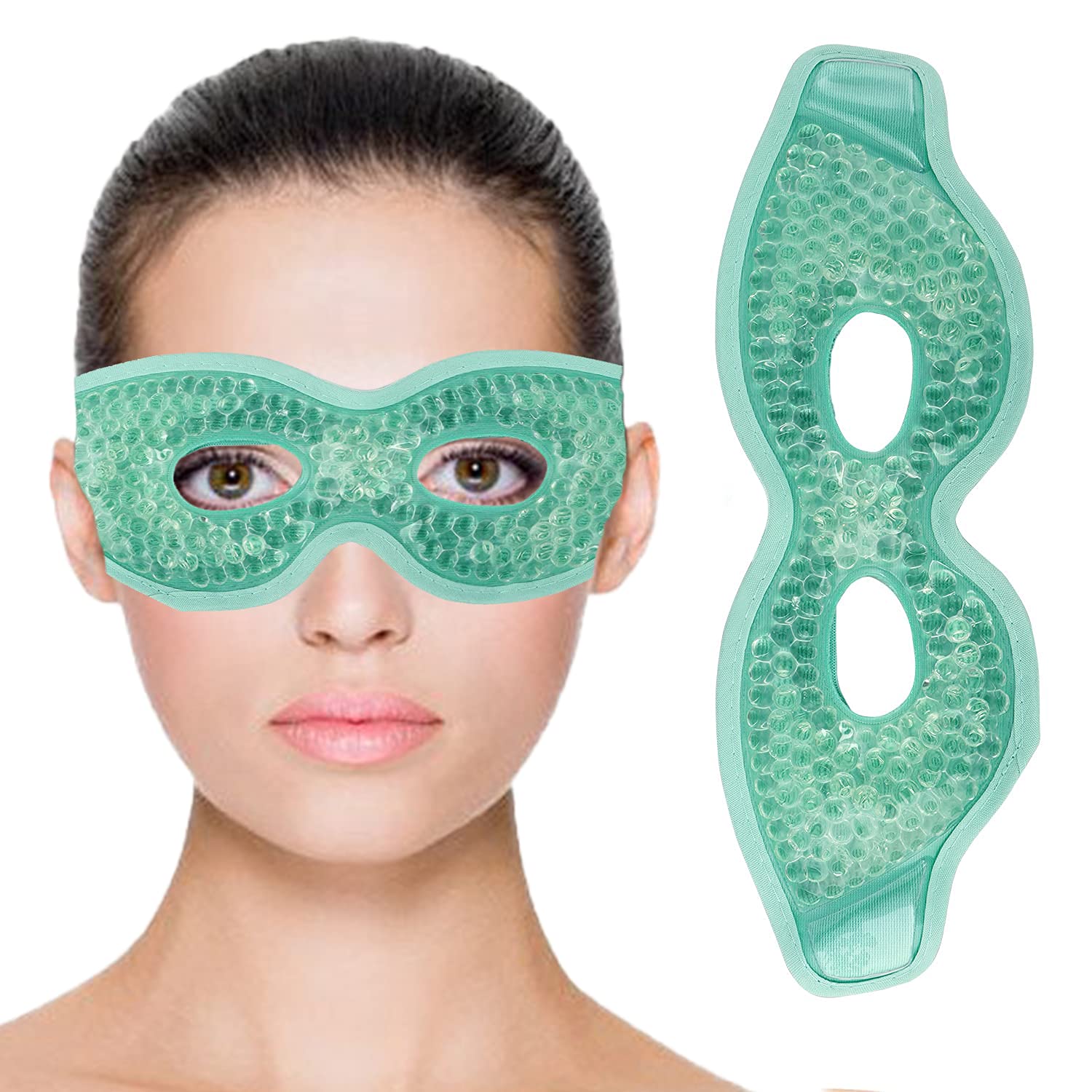 Zureni Cooling Gel Eye Mask Undereye Cool Ice Pack For Dark Circles ...
