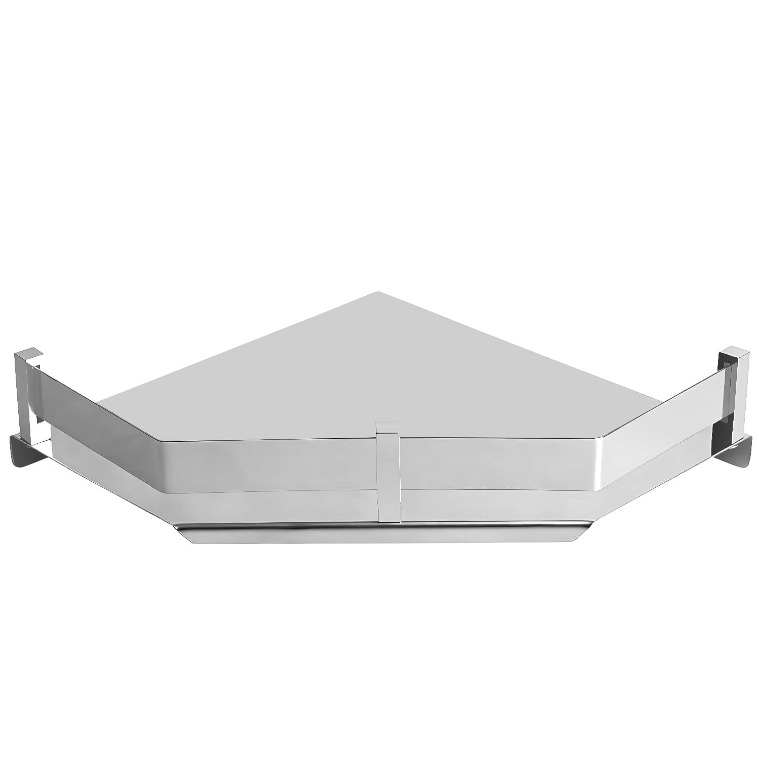 Zureni Diamond Stainless Steel Corner Shelf Wall Mounted Multipurpose ...