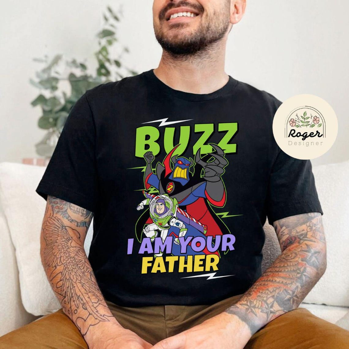 Zurg Buzz Lightyear I Am Your Father Disney Toy Story Dad Shirt, Disney ...