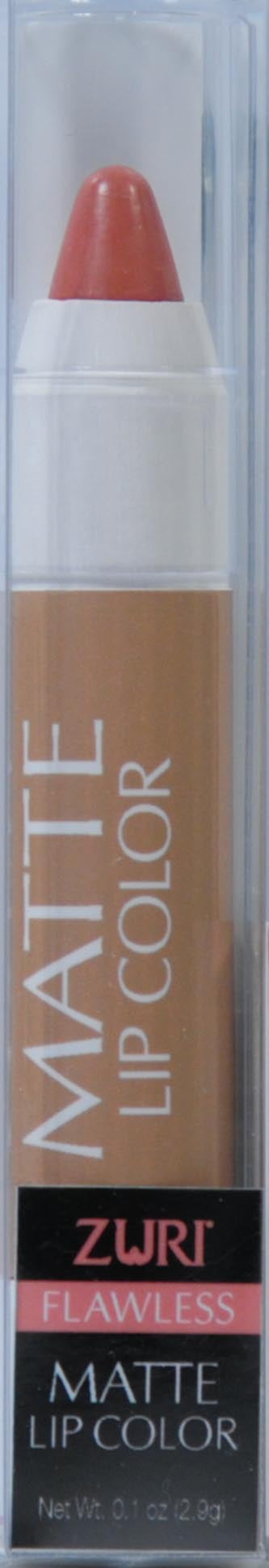 Zuri Flawless Chubby Matte Lip Color Creamy Mocha - Walmart.com