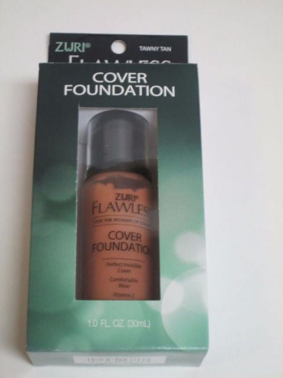 Zuri Flawless Liquid Cover Foundation Tawny Tan - Walmart.com