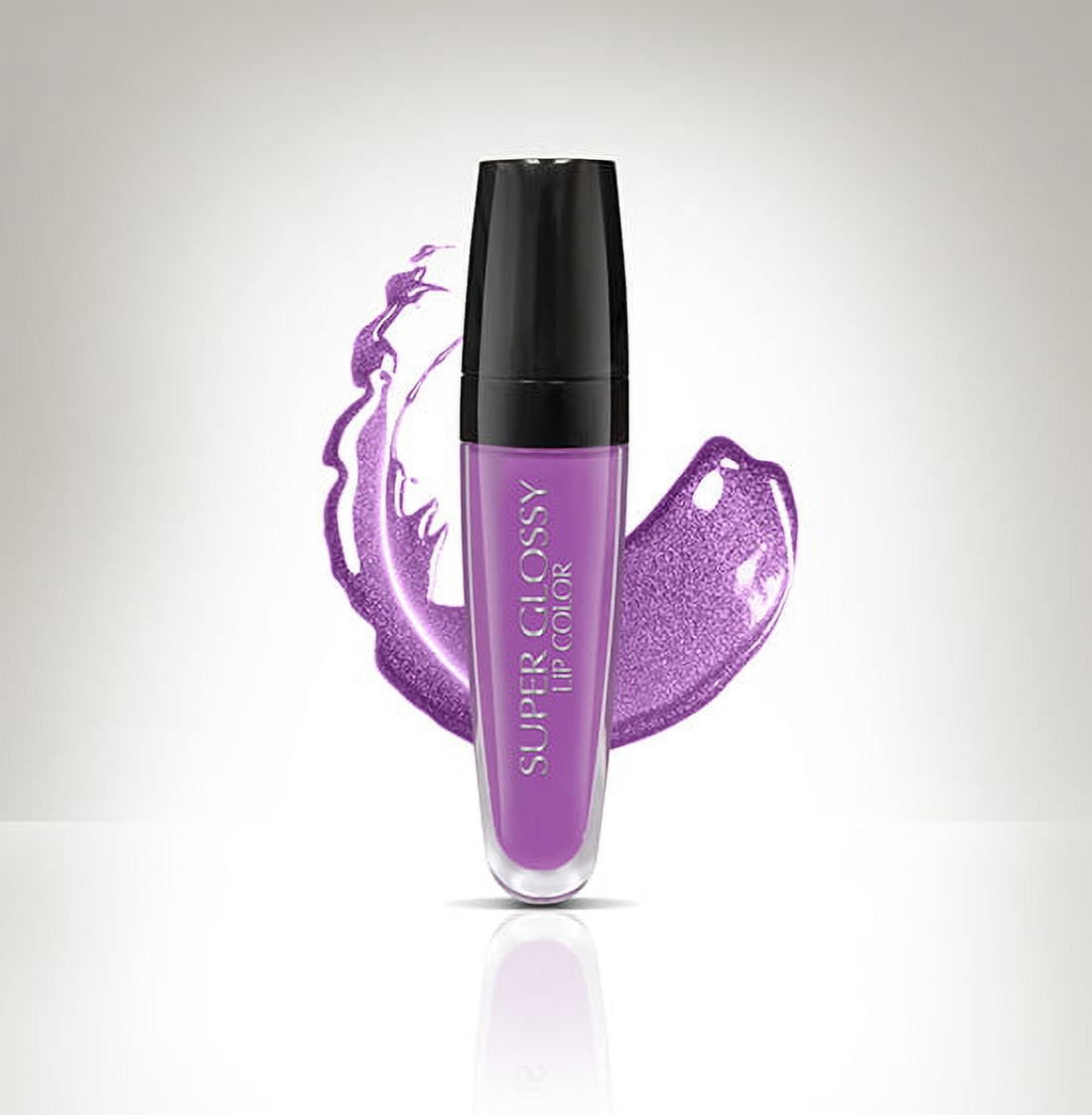 Zuri Flawless Super Glossy Lip Color, 6543ZF Purple-icious, 0.1 Oz ...