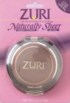 Zuri Naturally Sheer Pressed Powder - Soft Brown - Walmart.com