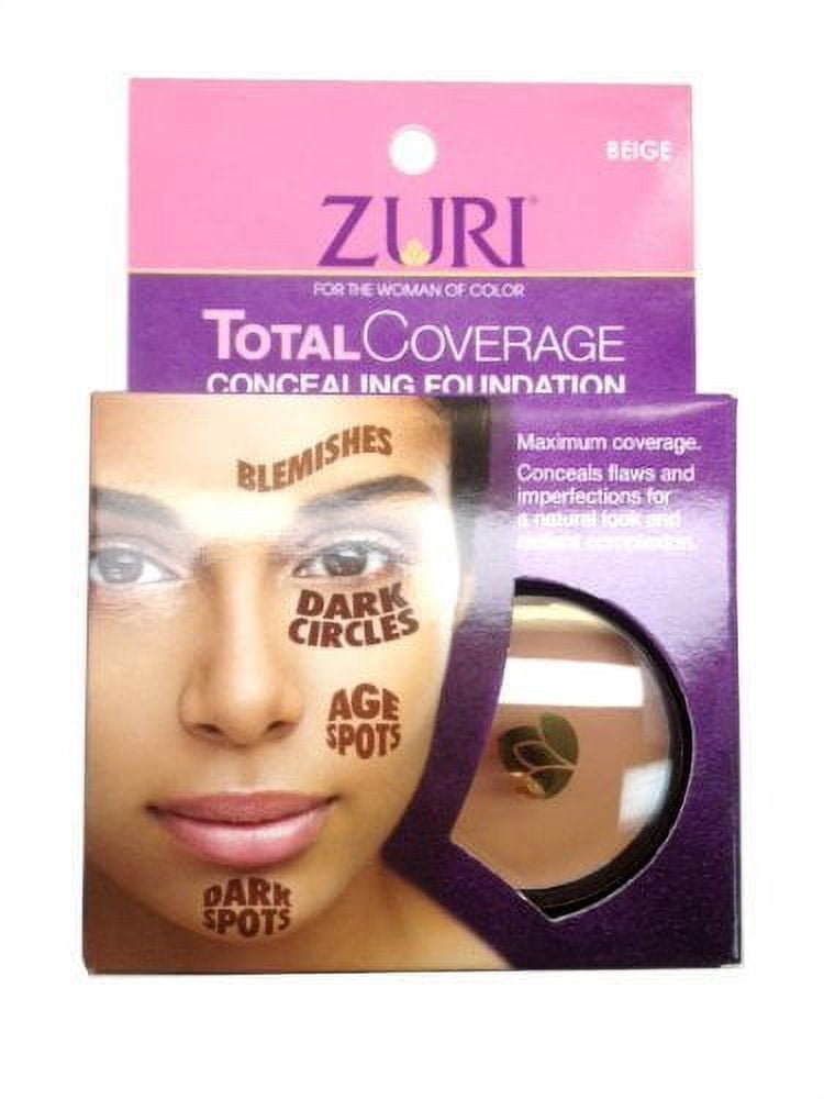 Zuri Total Coverage Concealing Foundation - Camel - Walmart.com