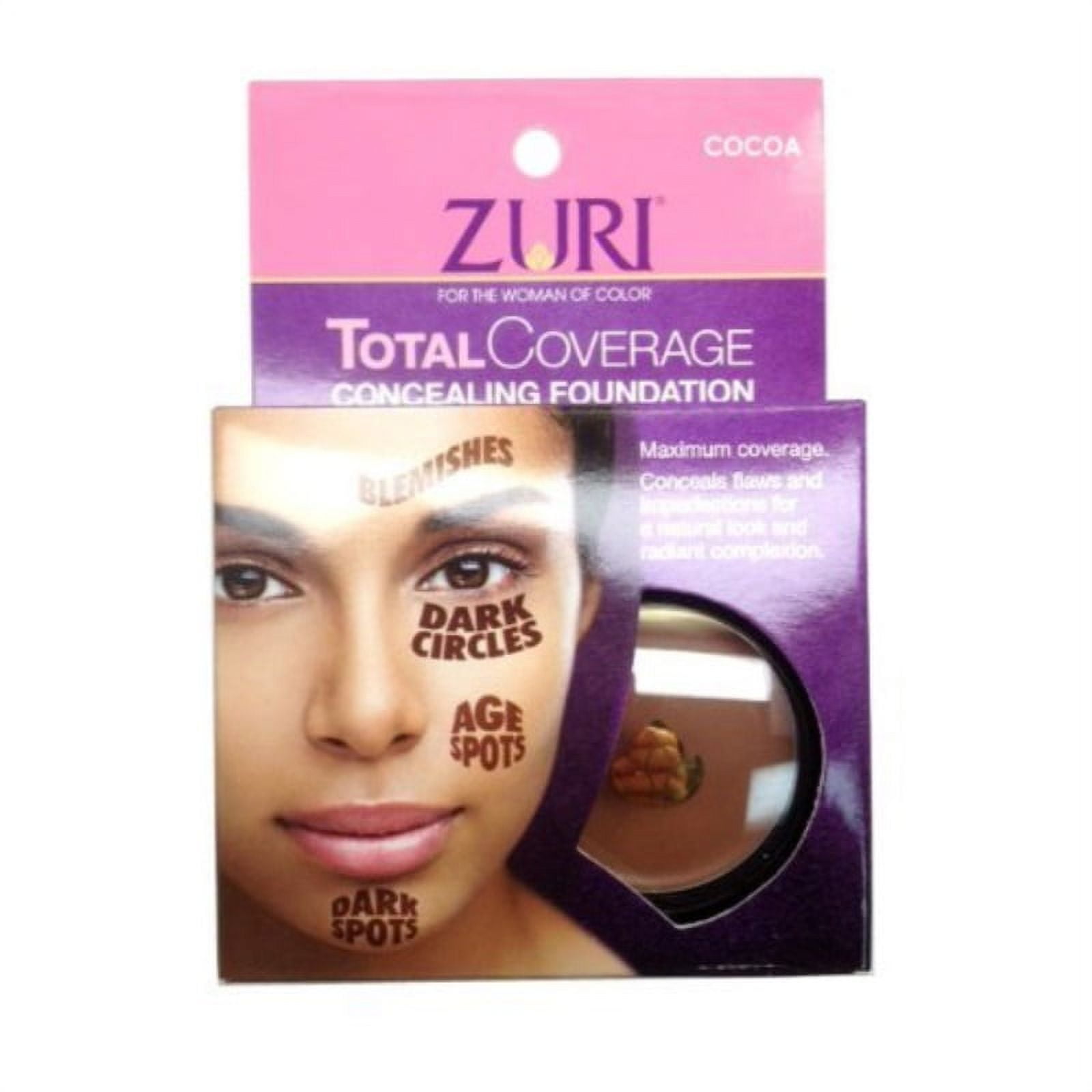 Zuri Total Coverage Concealing Foundation - Cocoa - Walmart.com