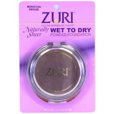 Zuri Naturally Sheer Satin Finish Pressed Powder - Toffee - Walmart.com