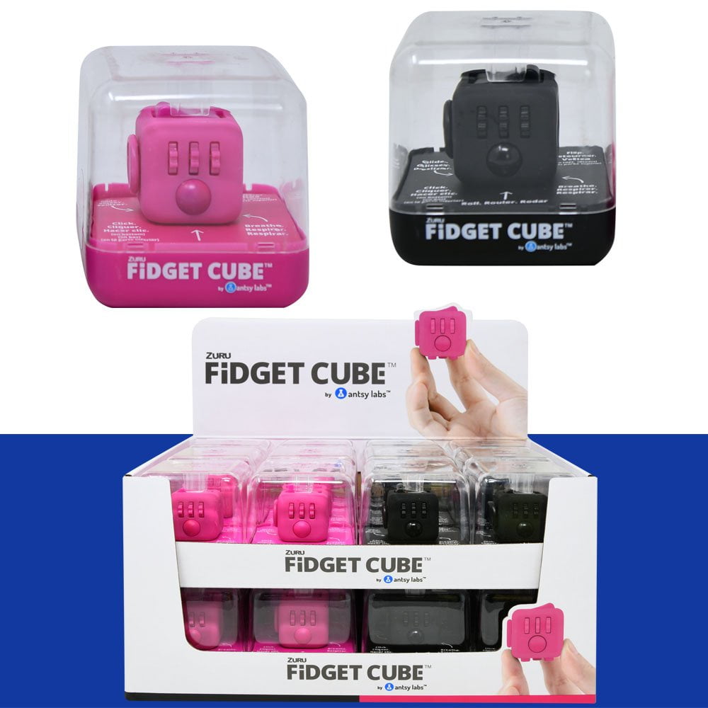 Zuru Fidget Cube in Display- 2 asst- Series 5- SHIP 1 PC BLACK ...