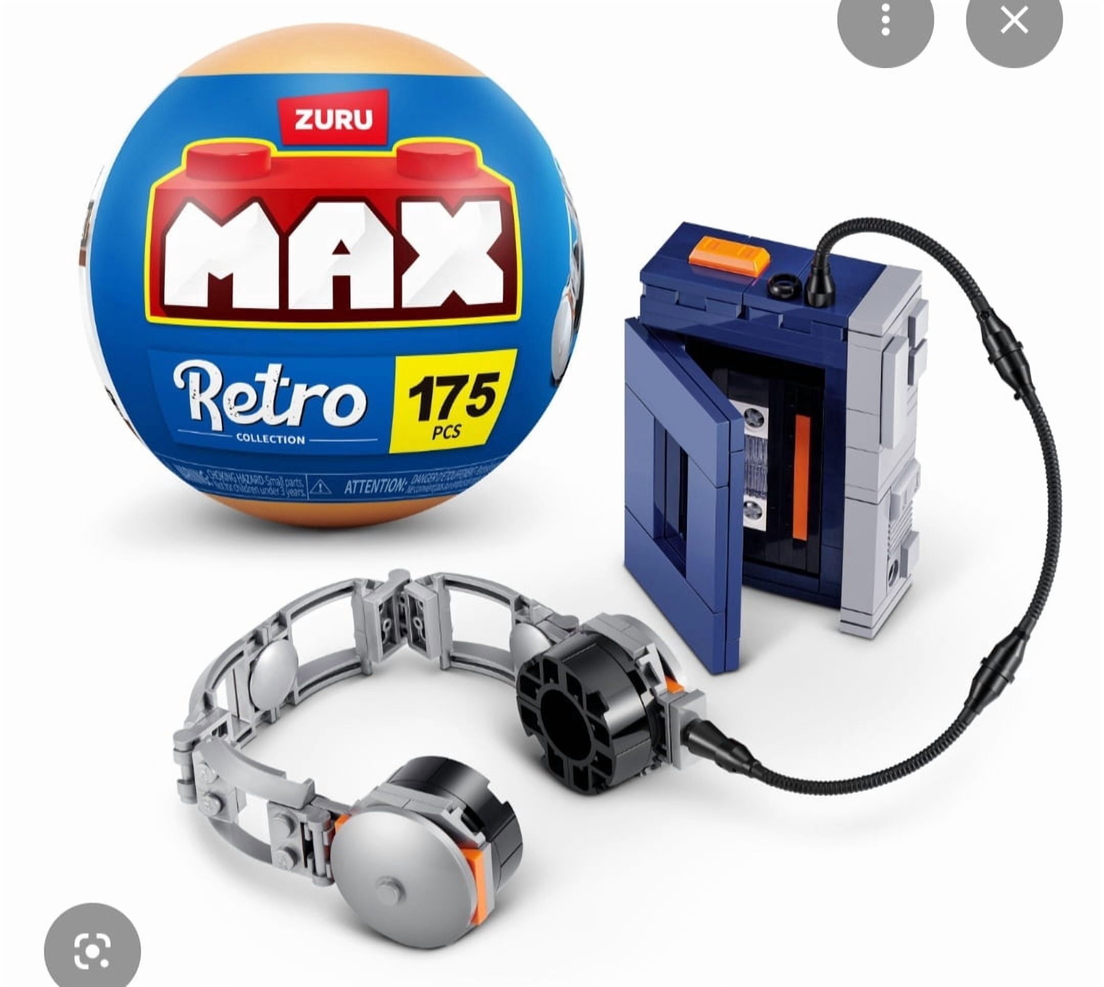 Zuru Max Retro Collection WALKMAN ~ 175 Pieces - Walmart.com