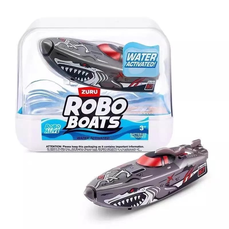 Zuru robo alive robo boat bath toys robot fish boy toys - Walmart.com