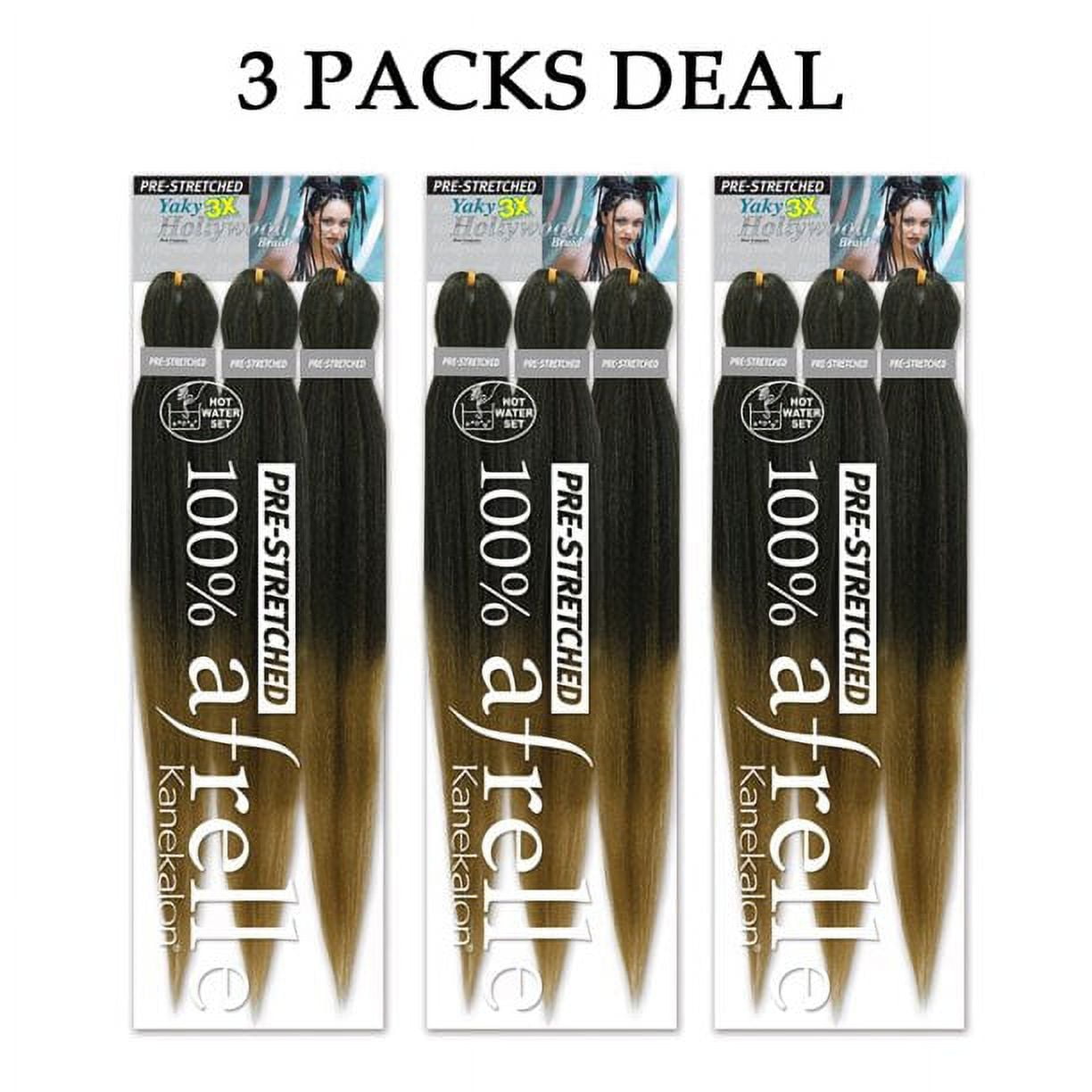 Zury 3x Yaky Hollywood Braid Kanekalon Jumbo Braid Pre Stretched ...