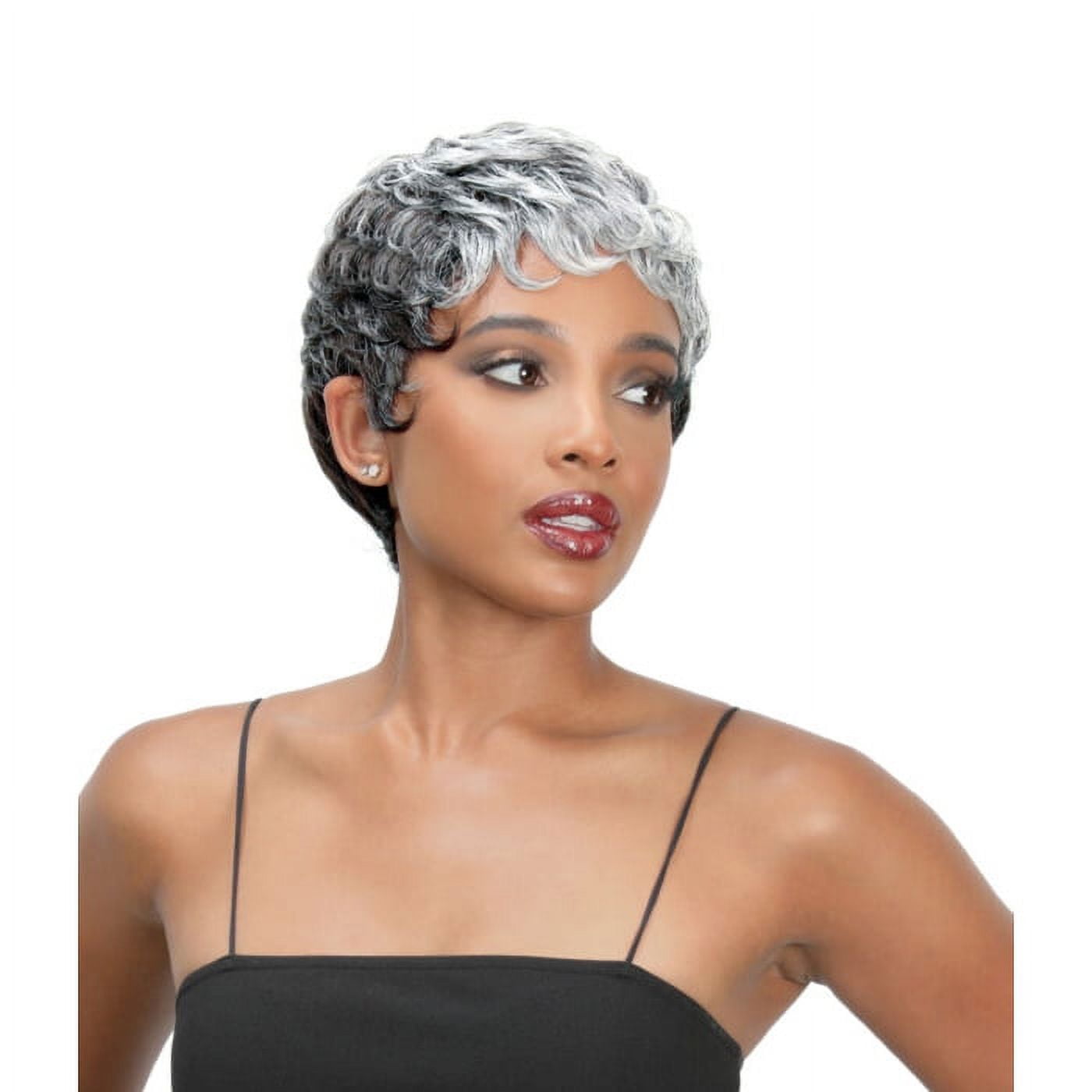 Zury Sis Synthetic Hair Wig - FW-MABEL (Color:2 Dark Brown) - Walmart.com