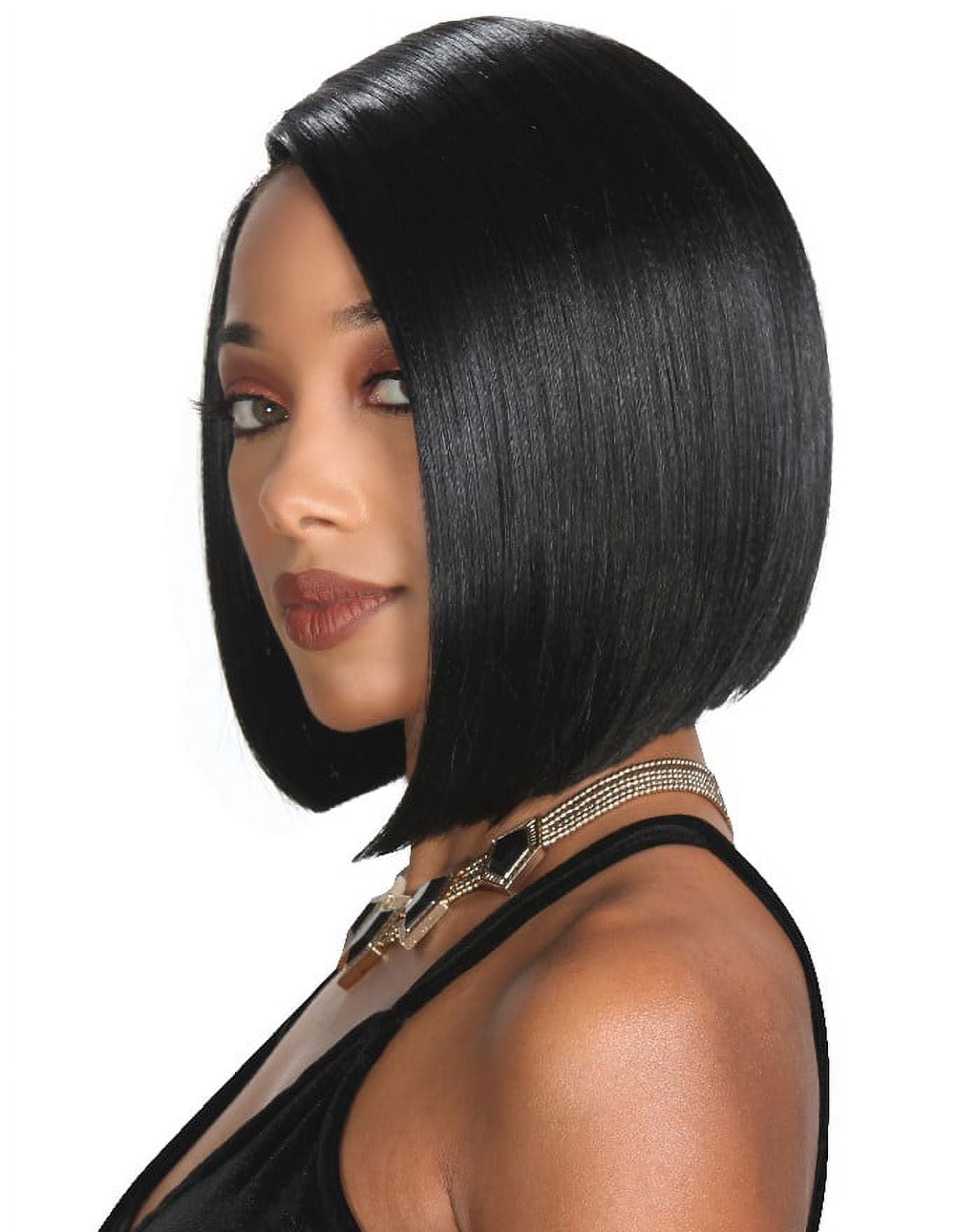 Zury Sis Synthetic Sassy 6" Deep Half Moon Part Wig - H MAX (YELLOW ...