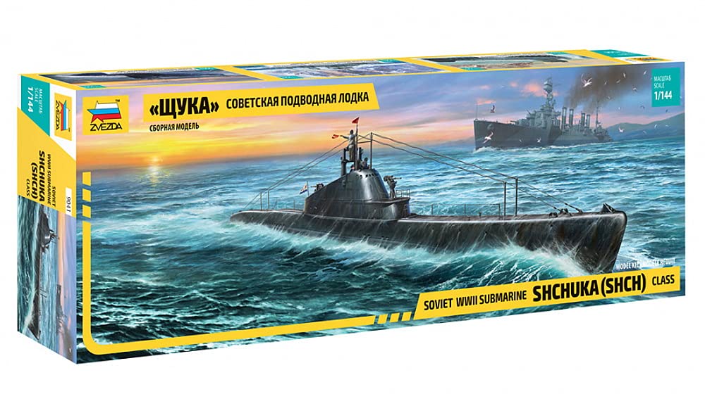 Zvezda 1:144 Shchuka Class Russian Submarine Model Kit - Walmart.com