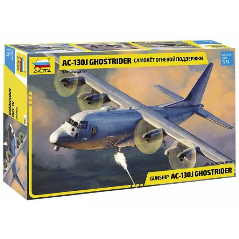 Zvezda - Ac-130j Ghostrider Gunship 7326 1/72nd Model Kit Char Promo ...