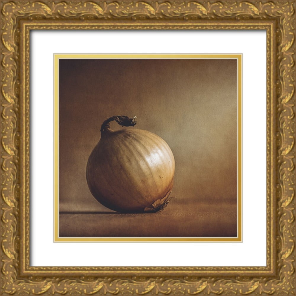 Zvinakeviciute, Kristina 26x26 Gold Ornate Wood Framed with Double ...