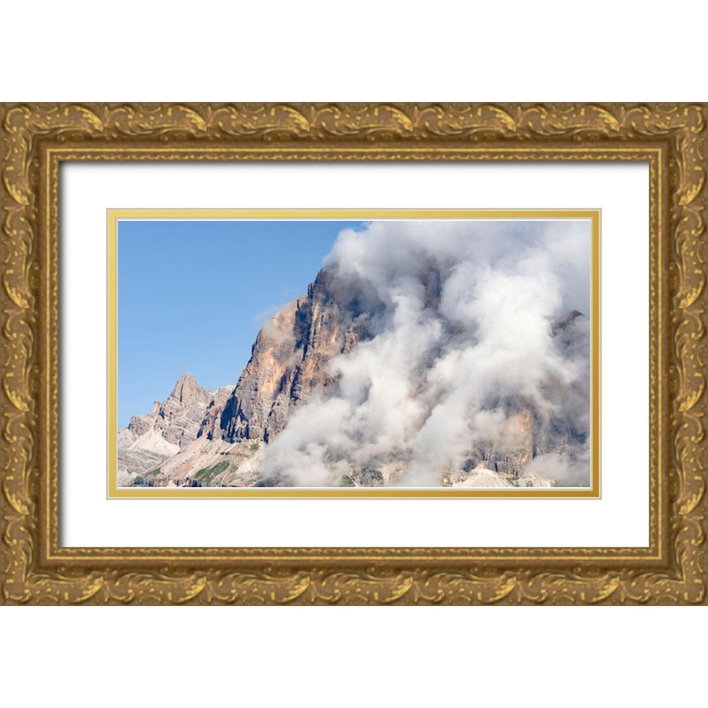 Zwick, Martin 18x12 Gold Ornate Wood Framed with Double Matting Museum ...