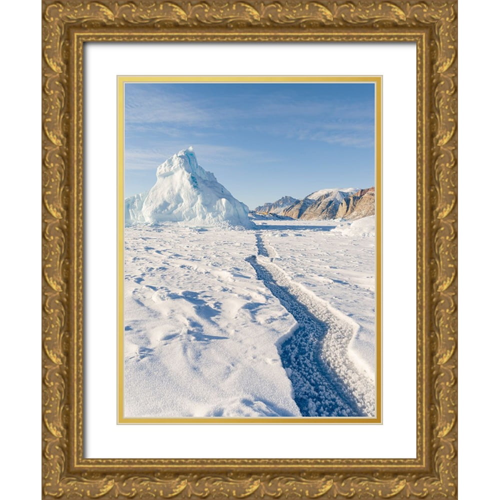 Zwick, Martin 19x24 Gold Ornate Wood Framed with Double Matting Museum ...