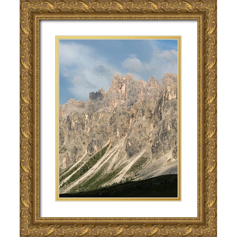 Zwick, Martin 19x24 Gold Ornate Wood Framed with Double Matting Museum ...