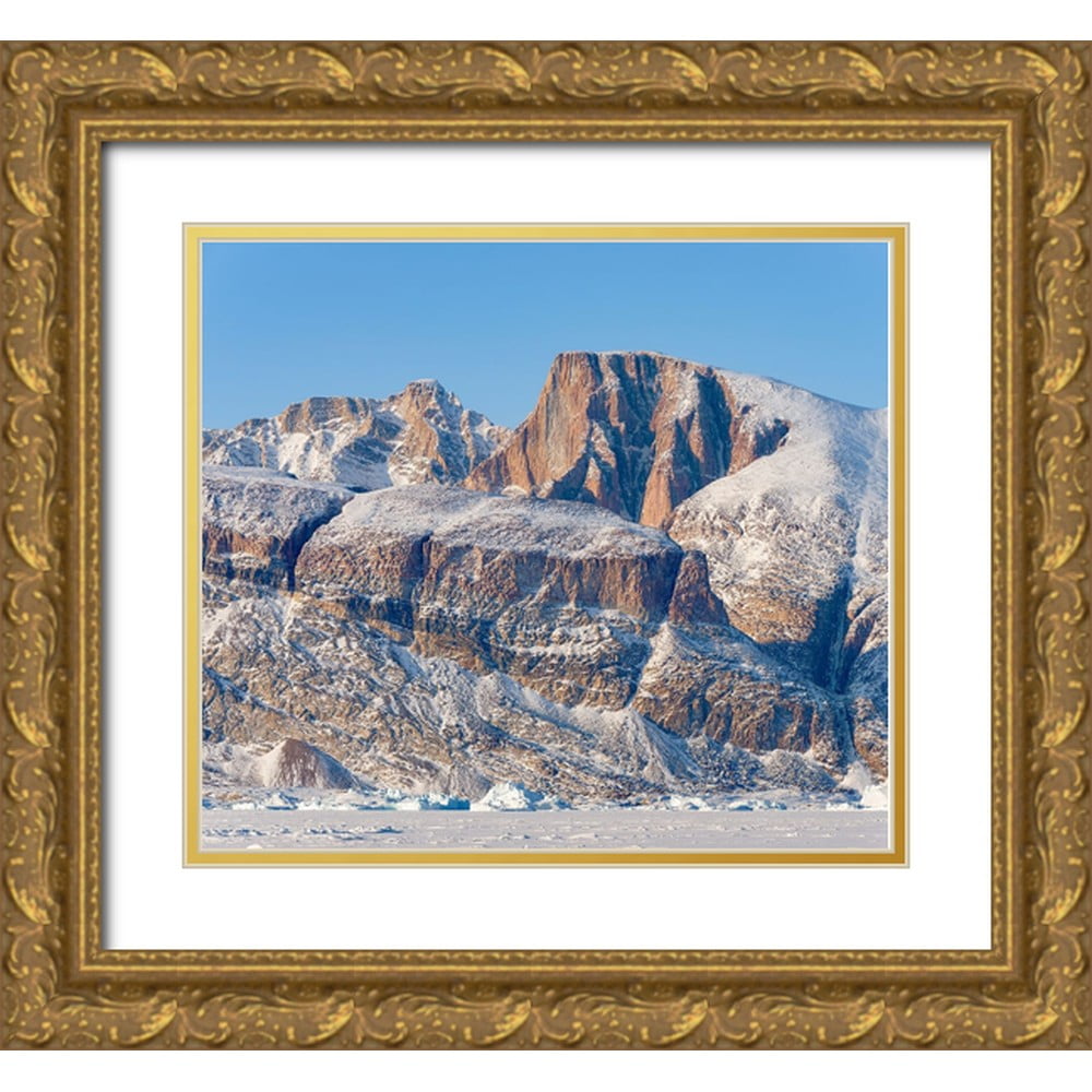 Zwick, Martin 22x20 Gold Ornate Wood Framed with Double Matting Museum ...