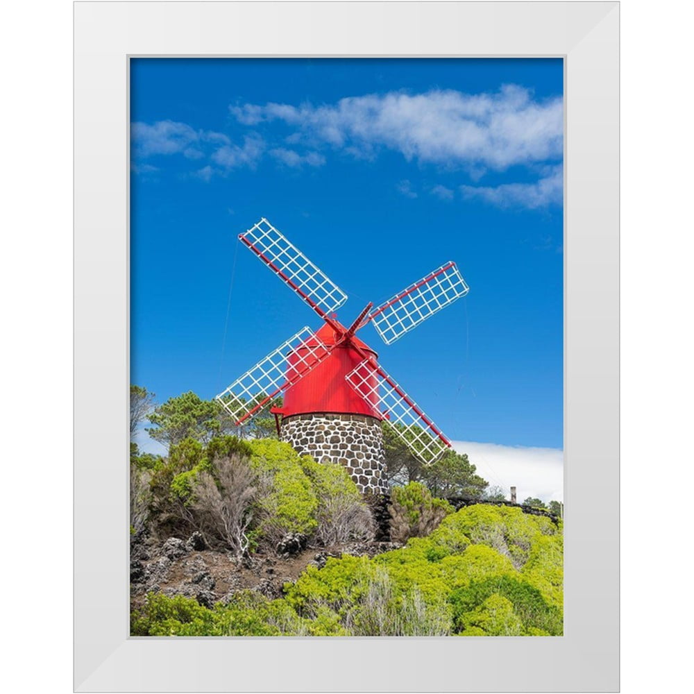 Zwick, Martin 25x32 White Modern Wood Framed Museum Art Print Titled ...