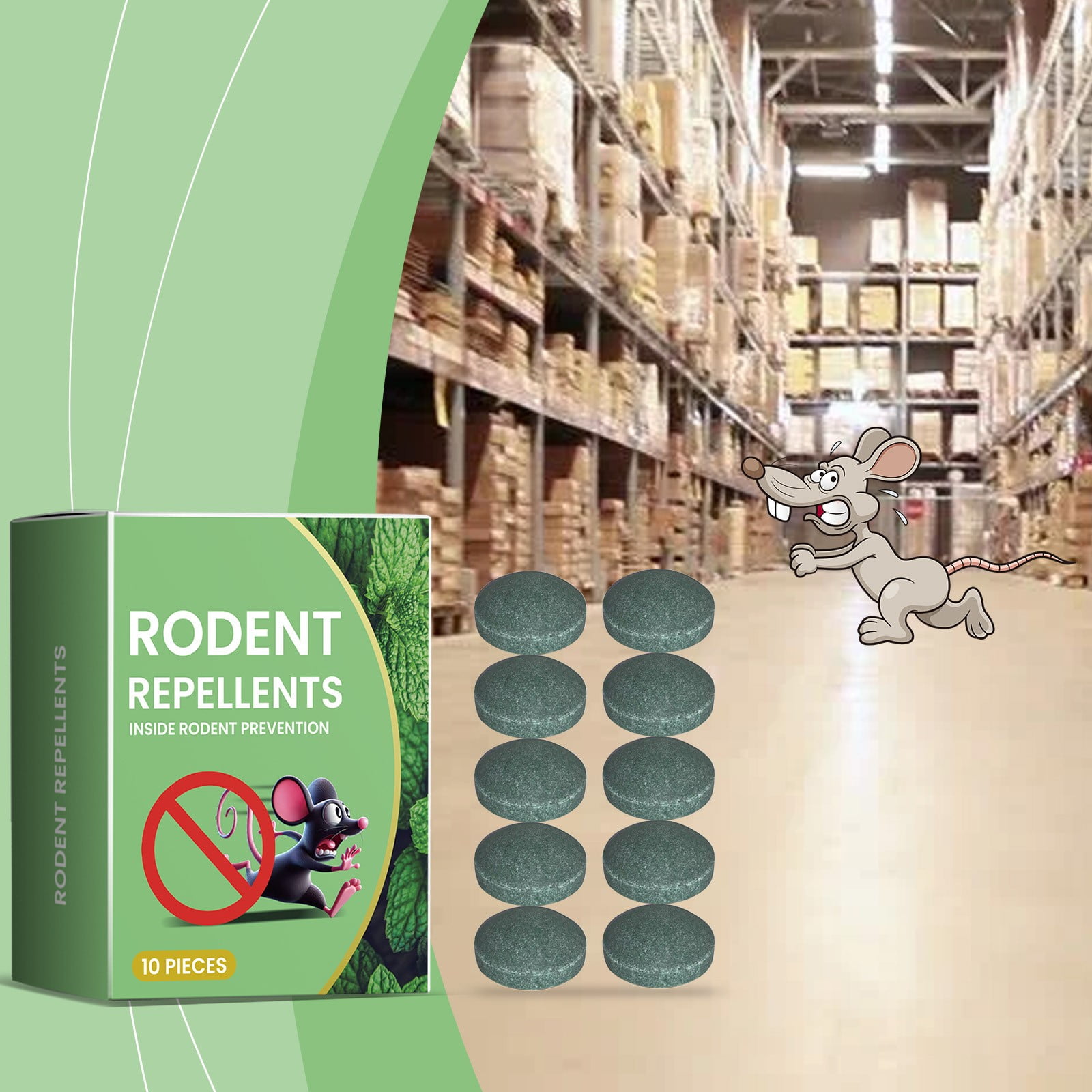 Zwidao Combat Indoor Pests: Utilize Rodent Repellent Peppermint Oil As ...