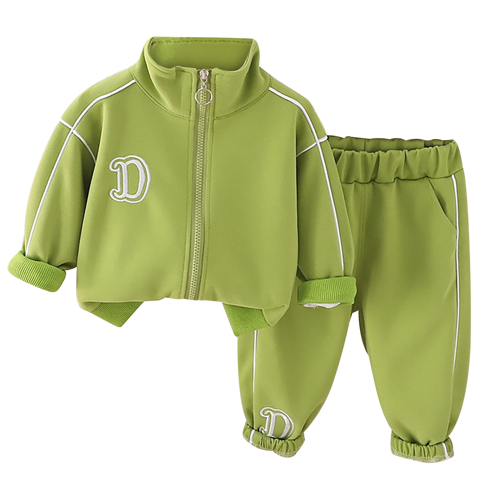 Zwiiyzr 1-6 Years Baby Girl Clothes Boys Sweatsuit Fall Winter Outfits ...