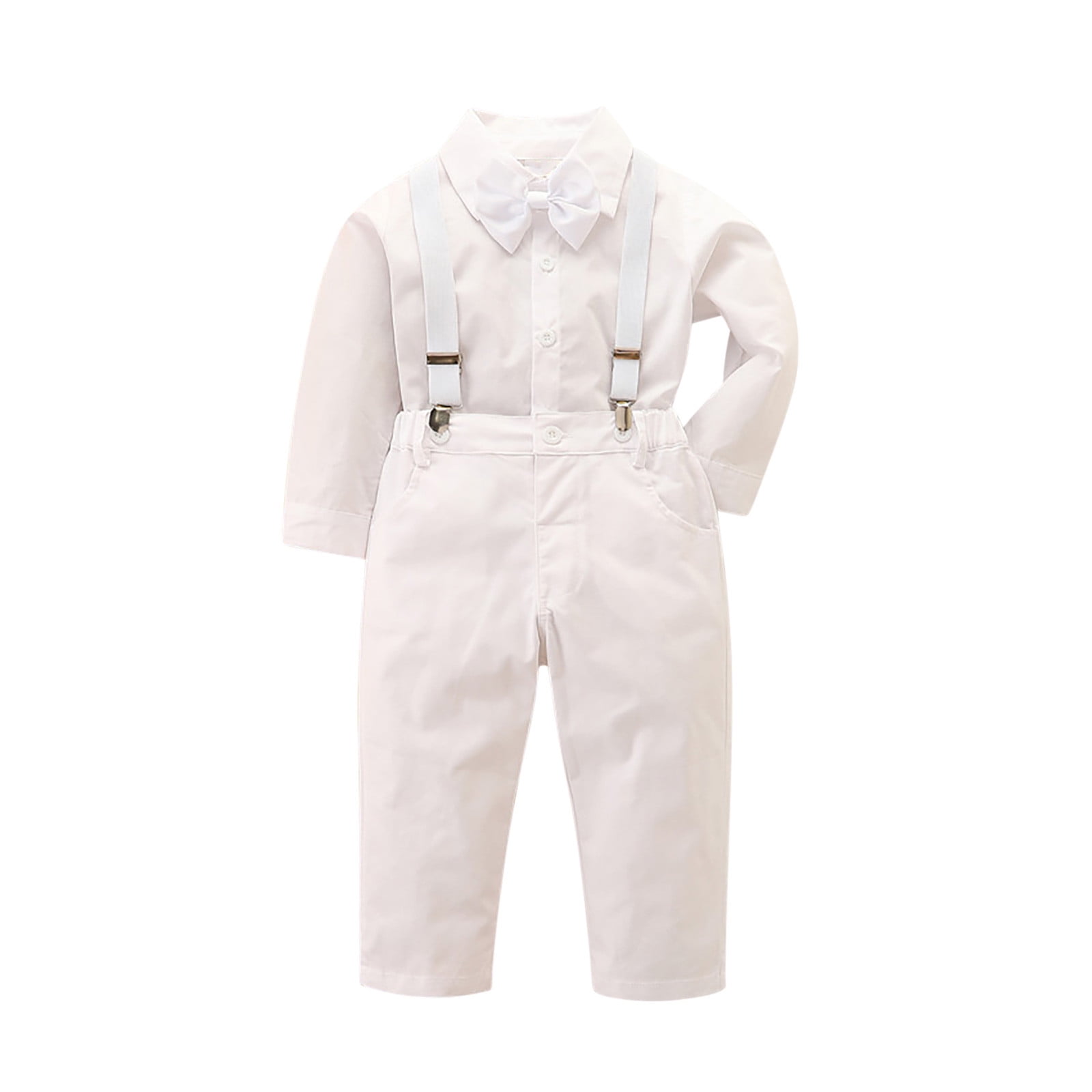 Zwiiyzr 1-6Y Toddler Boy Clothes Suit 3Pcs Gentleman Wedding Outfits ...