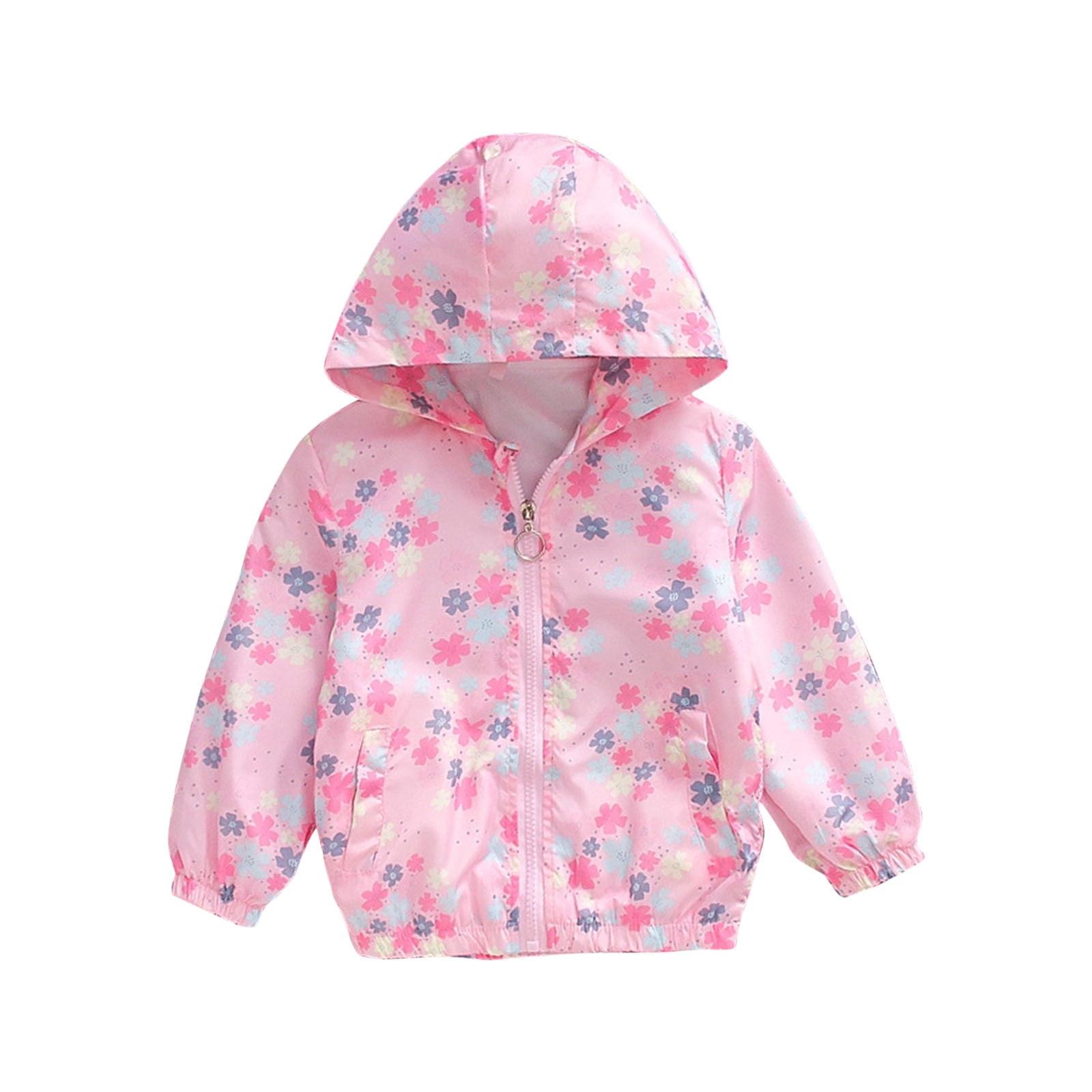 Zwiiyzr 2025 3-9Y Toddler Girls Cartoon Jackets Spring Zip Up Kids ...