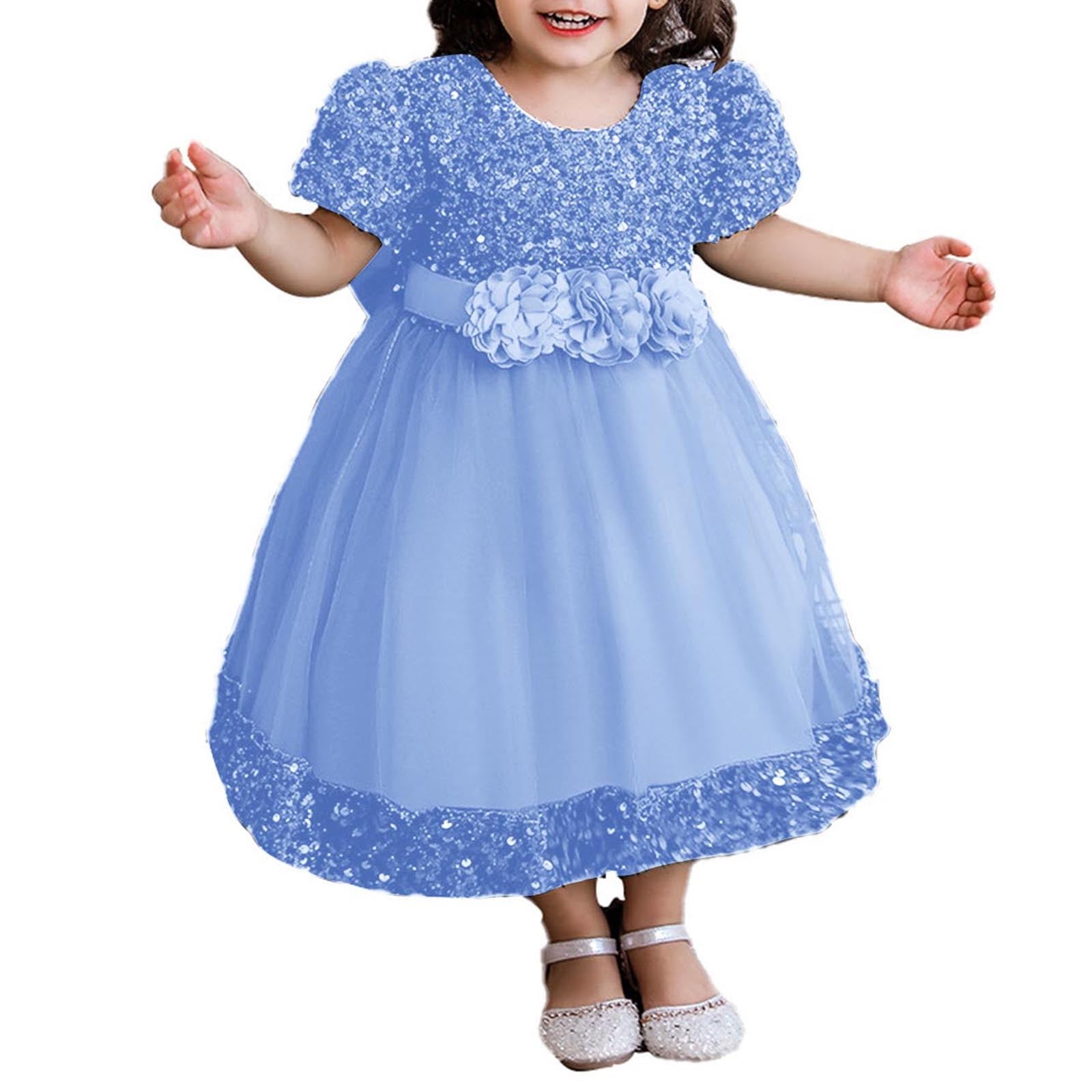 Zwiiyzr 6M-5T First Communion Dress Flower Girl Dress Elegant Lace ...