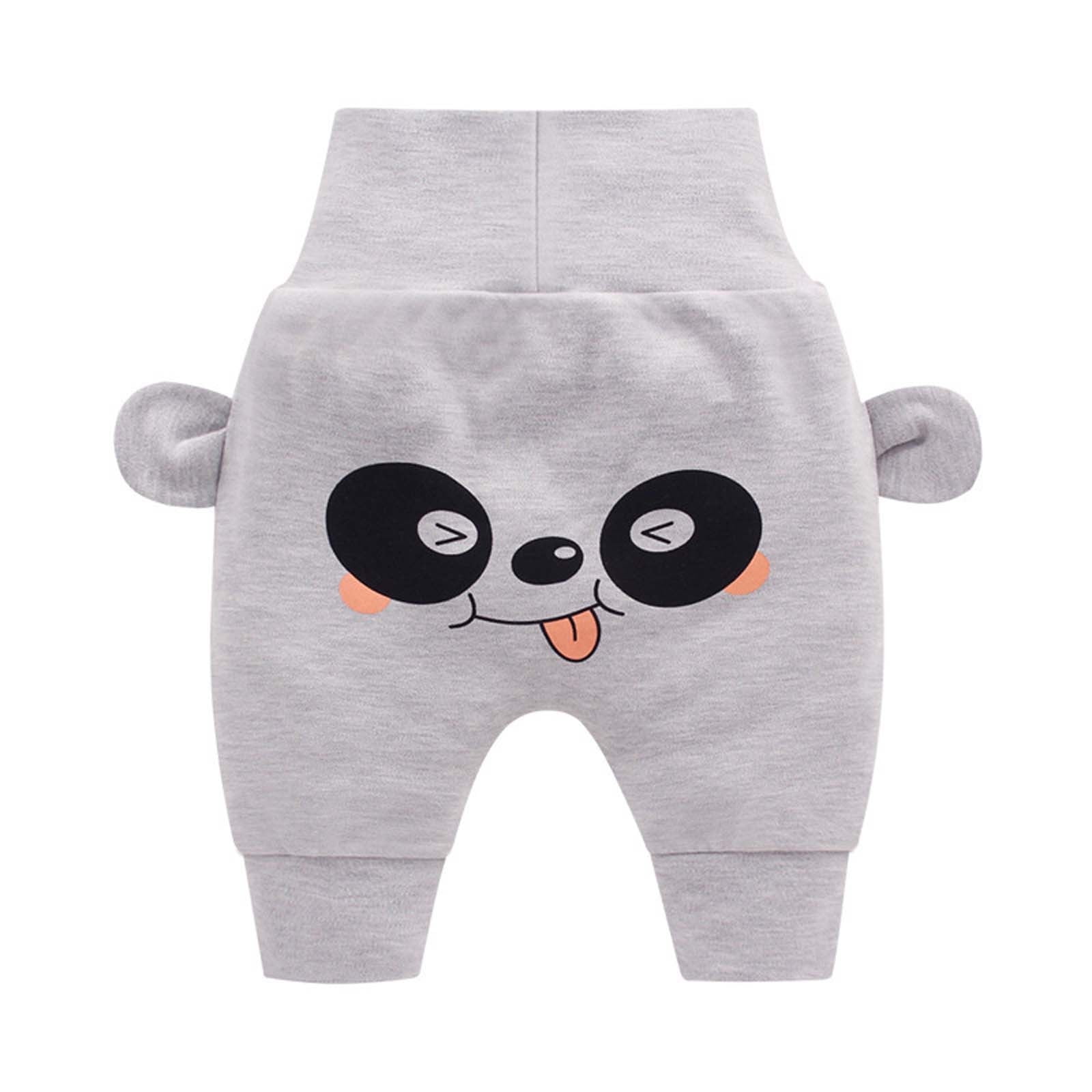 Zwiiyzr Baby Clothes Boy Girl Cute Cartoon Jogger Pants Toddler Cotton ...