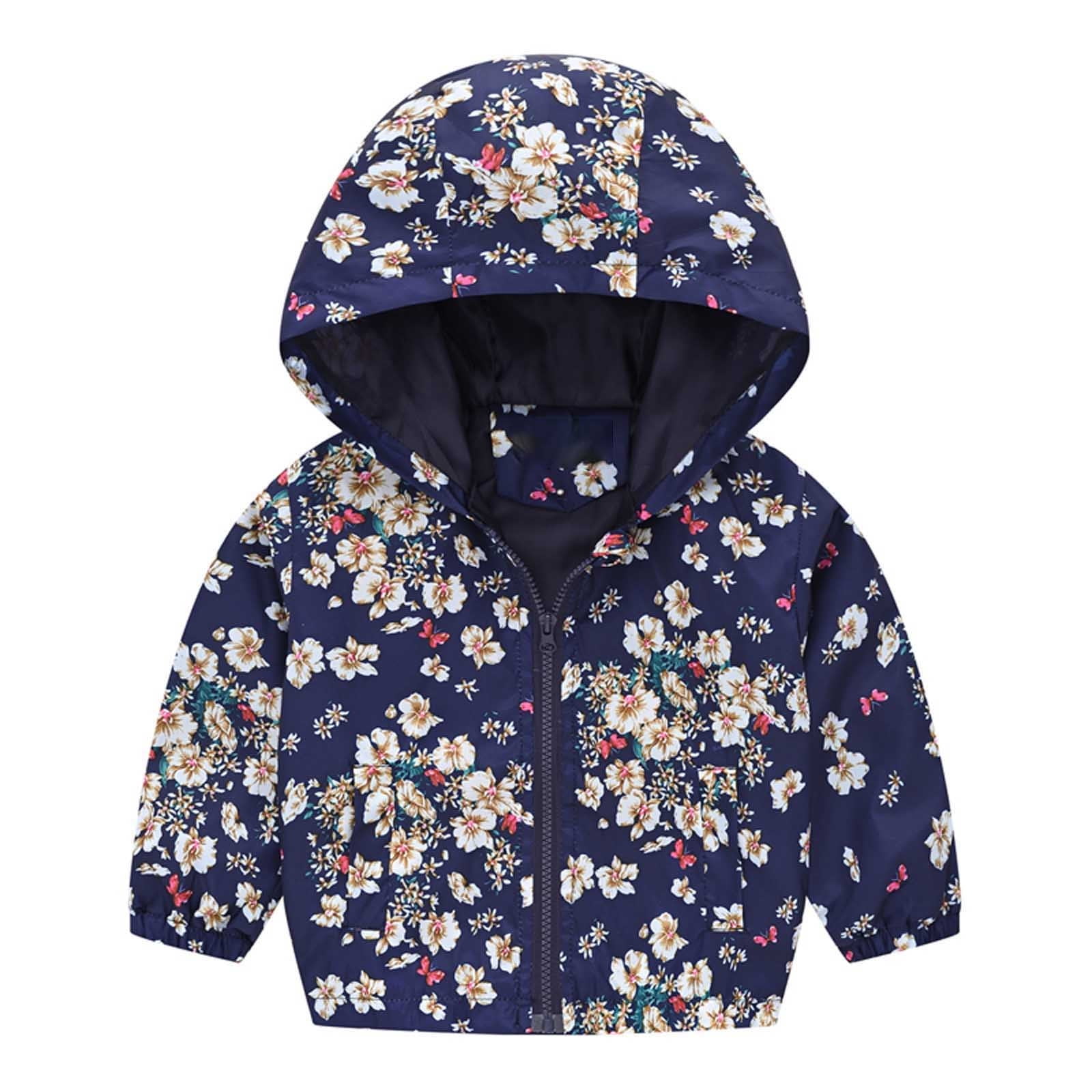Zwiiyzr 2025 Baby Windbreaker Jacket Toddler Kids Boys Girls Windproof ...