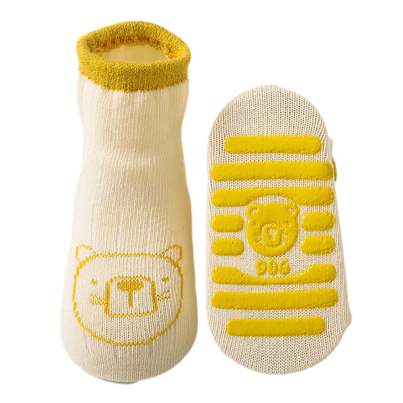 Zwiiyzr Toddler Boys Girls Cute Non Slip Floor Socks Infants Kids Baby ...