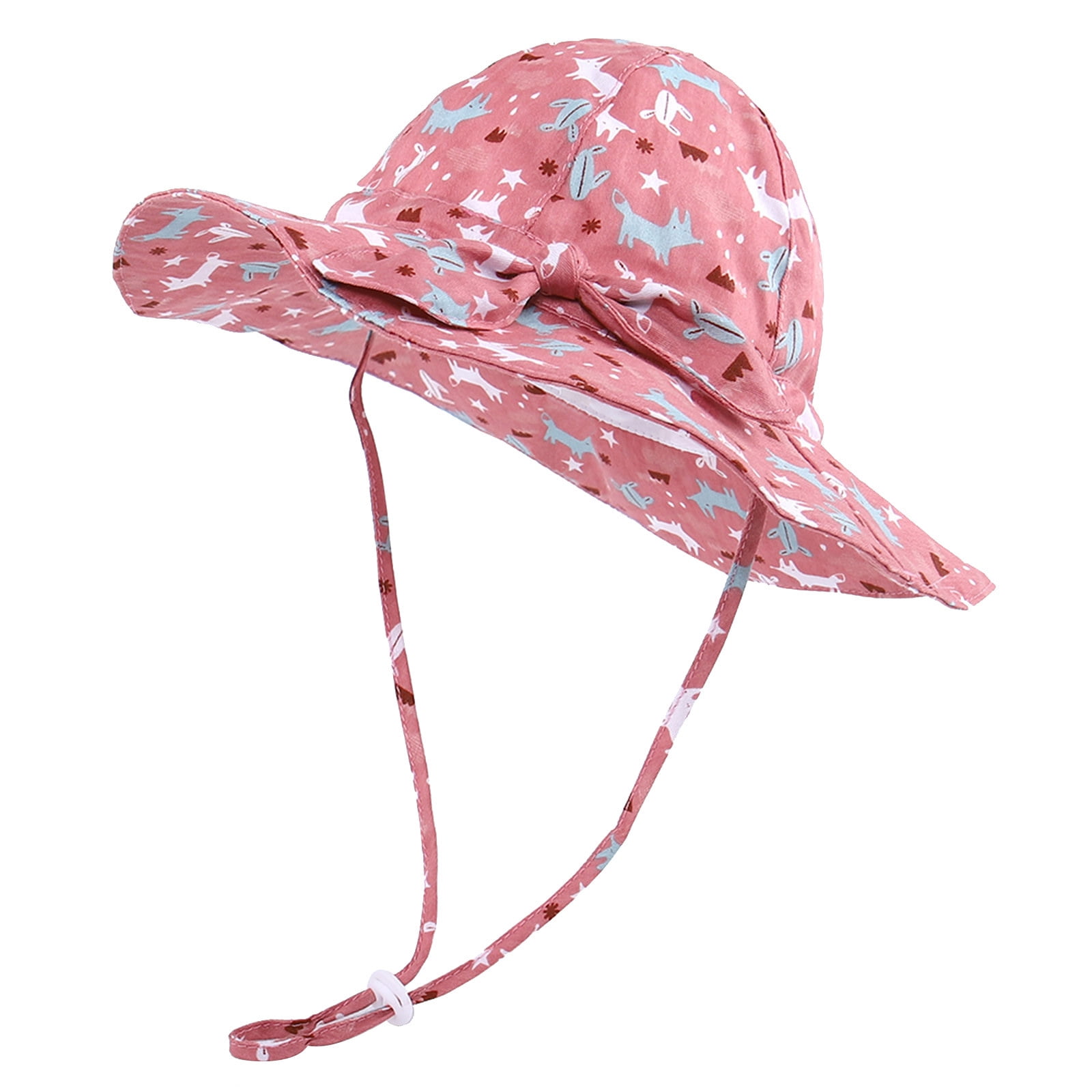 Zwiiyzr Toddler Bucket Hat Wide Brim Baby Summer Sun Protection Fashion ...