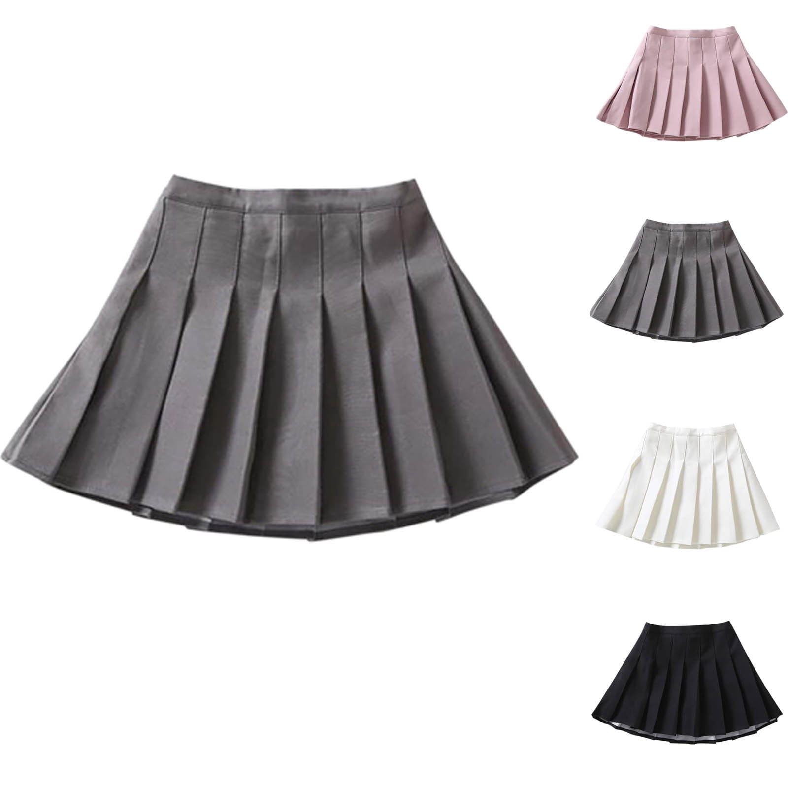 Zwiiyzr School Uniform Skirts for Girls Kids Tennis Skirt Girl's ...