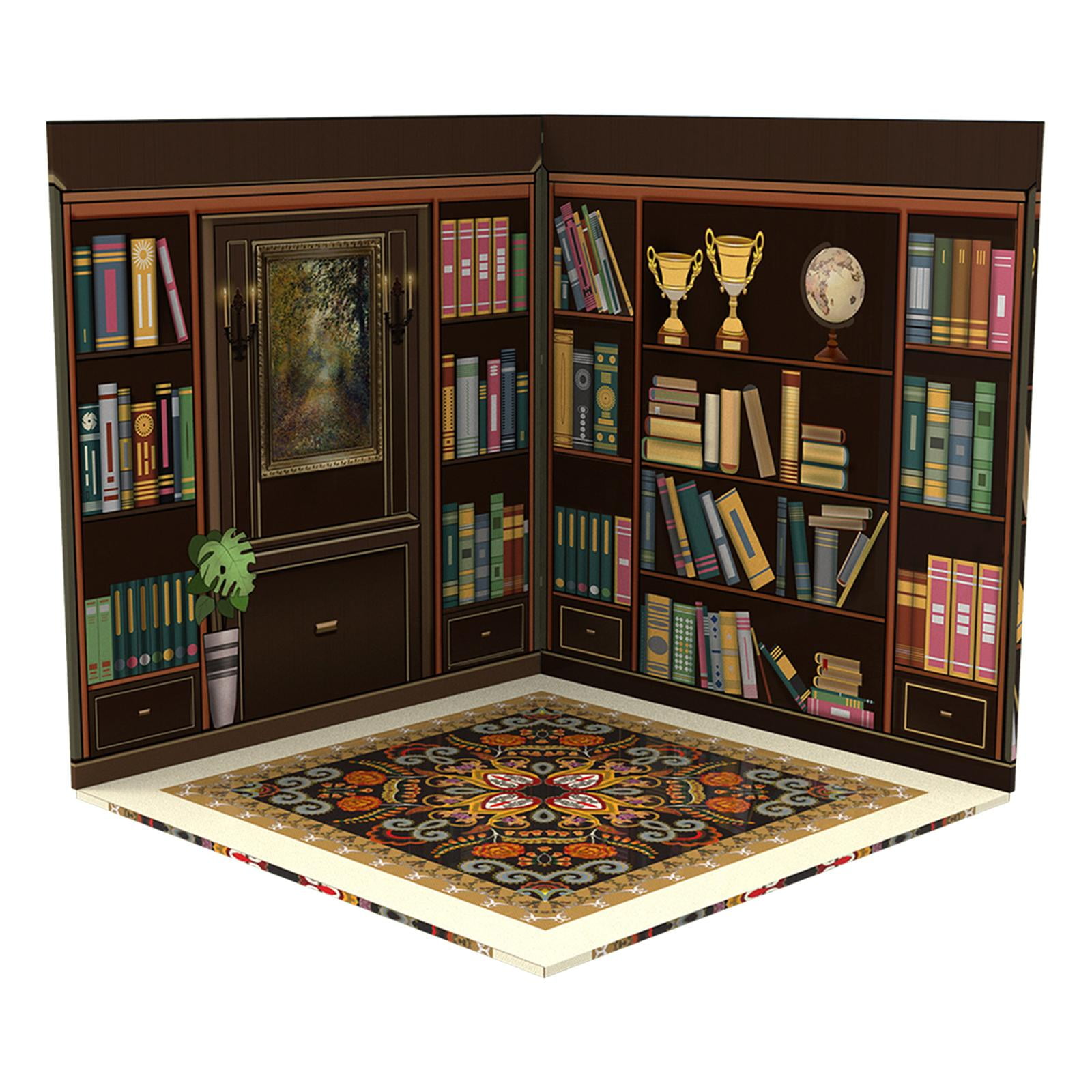 Zxpjkyu 1/12 Scale Backdrop Scene Model Photo Board Layout Simulation ...