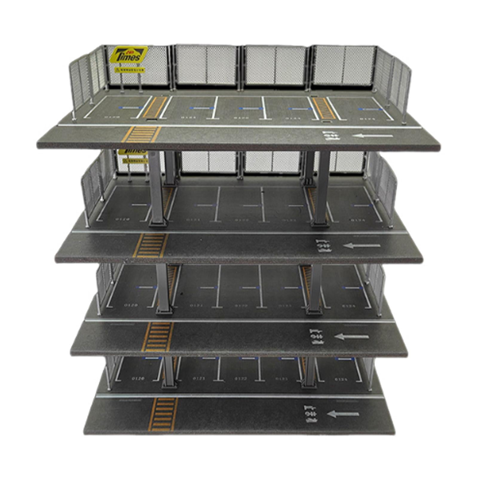 Zxpjkyu 1/64 Diecast Model Car Display Case Tabletop Decor Layout ...