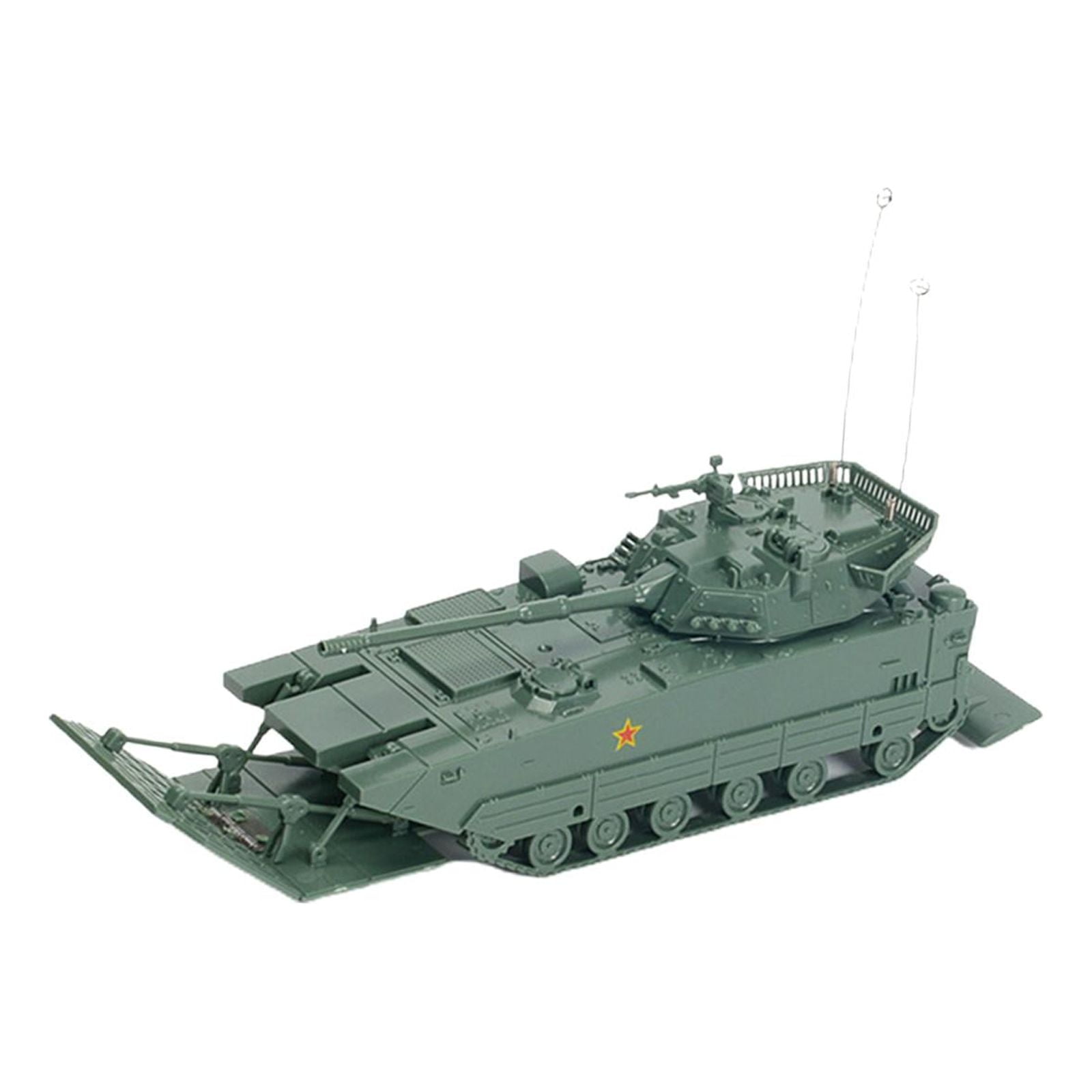 Zxpjkyu 1/72 Assembled Tank Model Puzzles Miniature Armored Tank Model ...