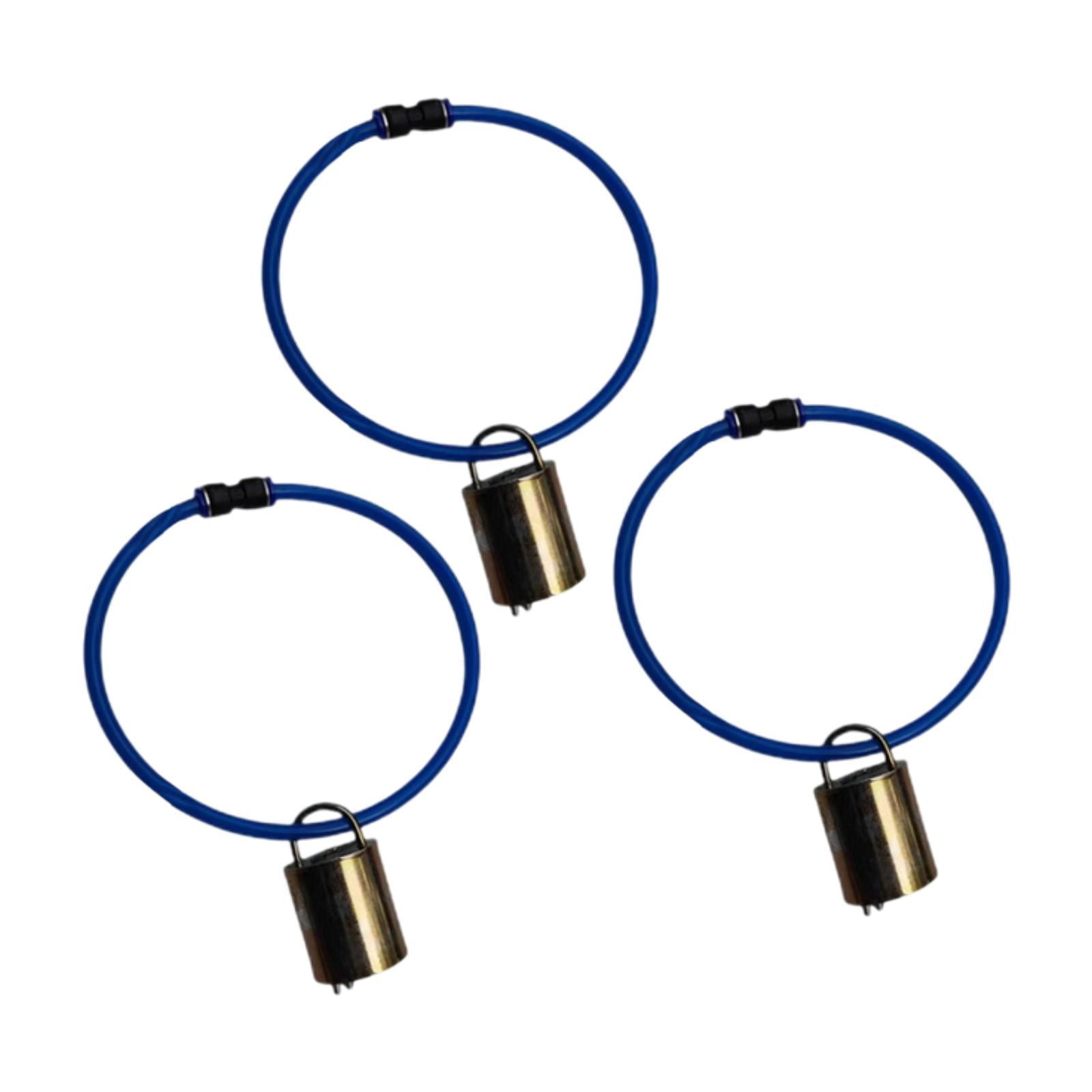 Zxpjkyu 3Pcs Goat Sheep Pasture Bells with Collars,Grazing Heavy Duty ...