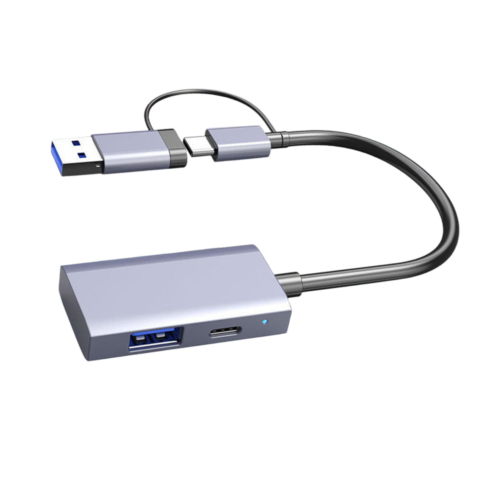 Zxpjkyu 4 in 1 Card Reader USB C, USB 3.0, SD, TF Plug and Play High ...