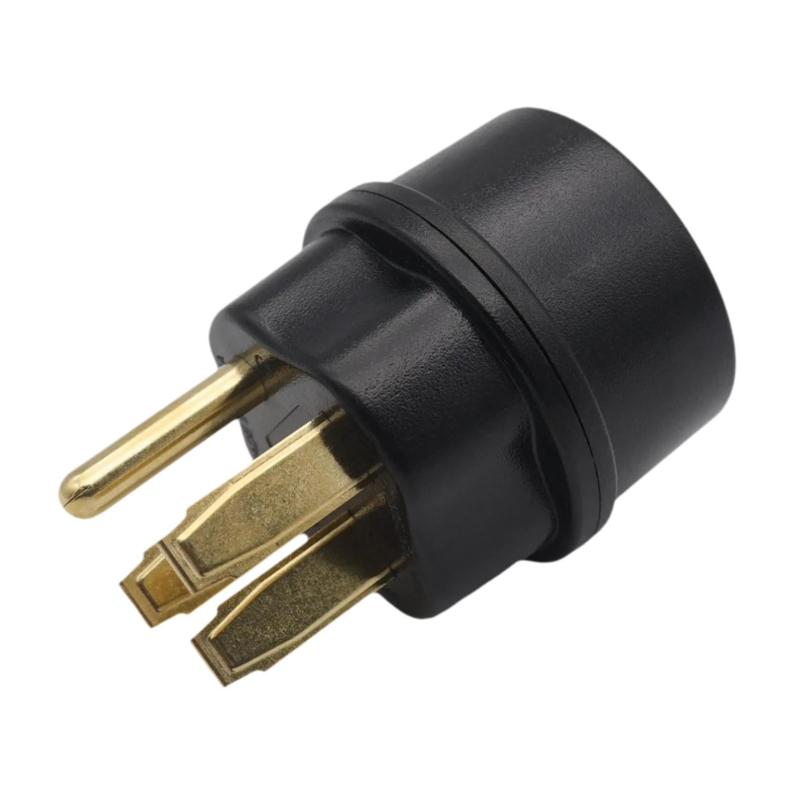 Zxpjkyu 50A RV Power Adapter RV Power Conversion Plug Socket for Dryers Trailer - Walmart.com