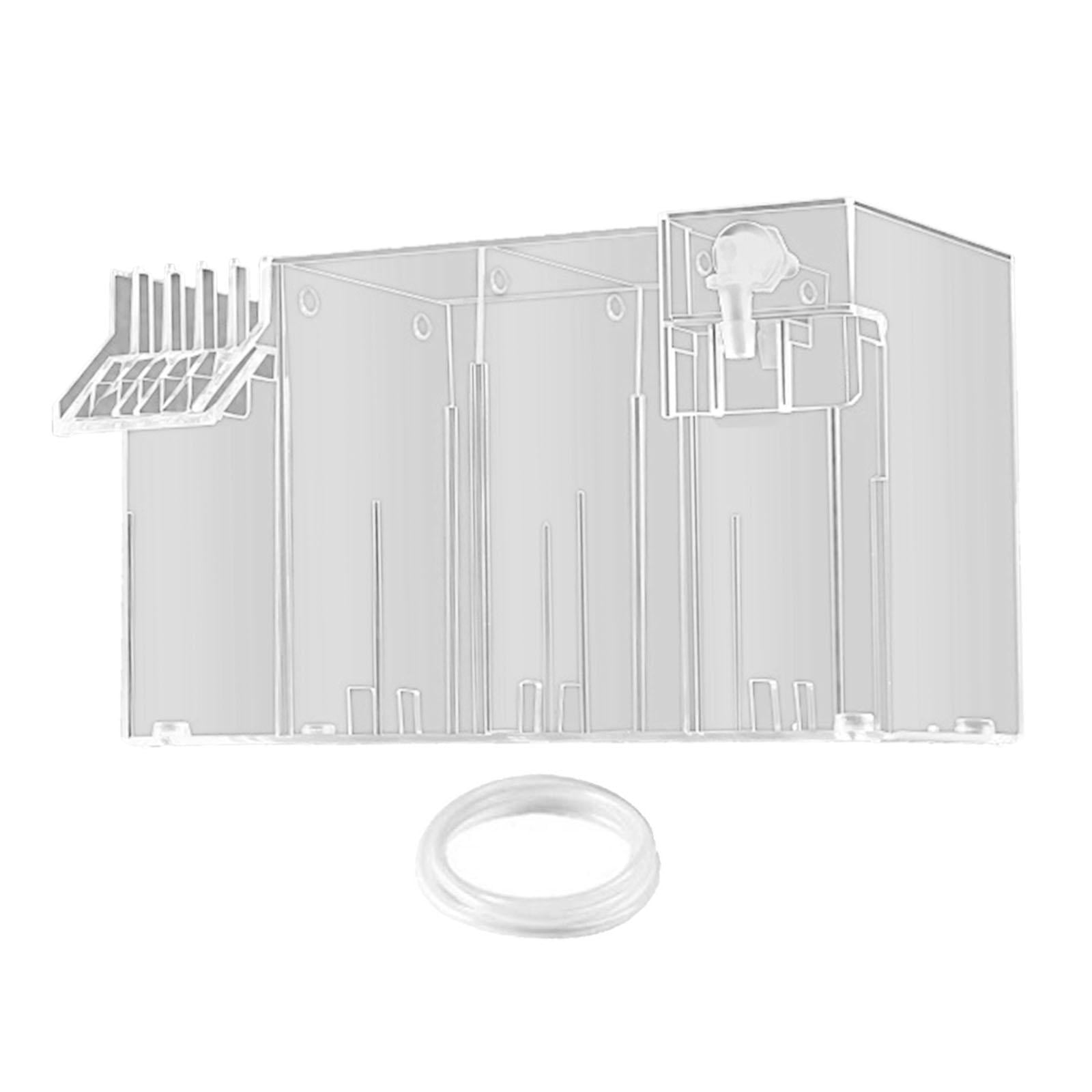Zxpjkyu Aquarium Fish Tank Filter Drip Flow Box DIY Water Flow Silent ...