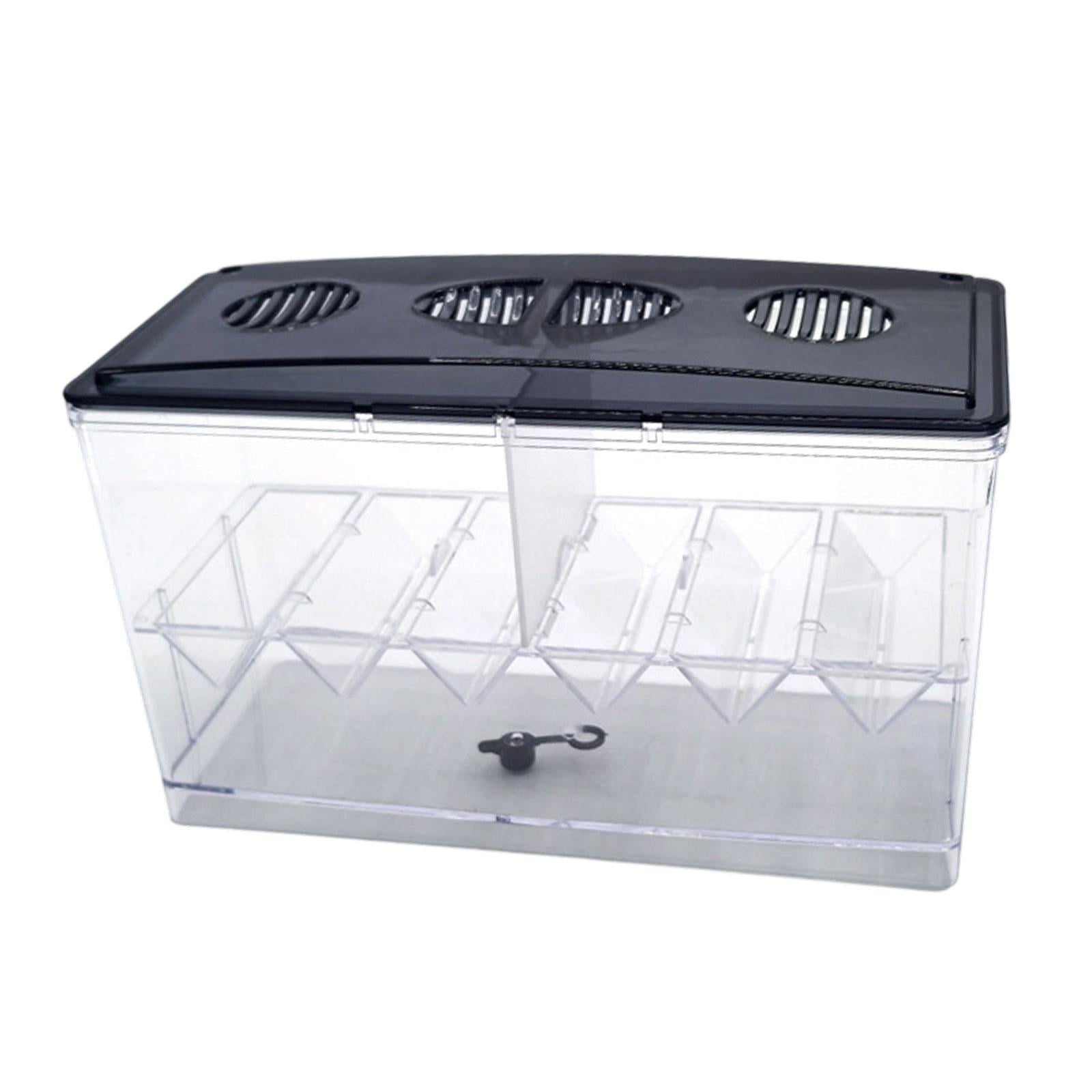 Zxpjkyu Aquarium Isolation Box Nursery Fish Breeding Box for Betta ...