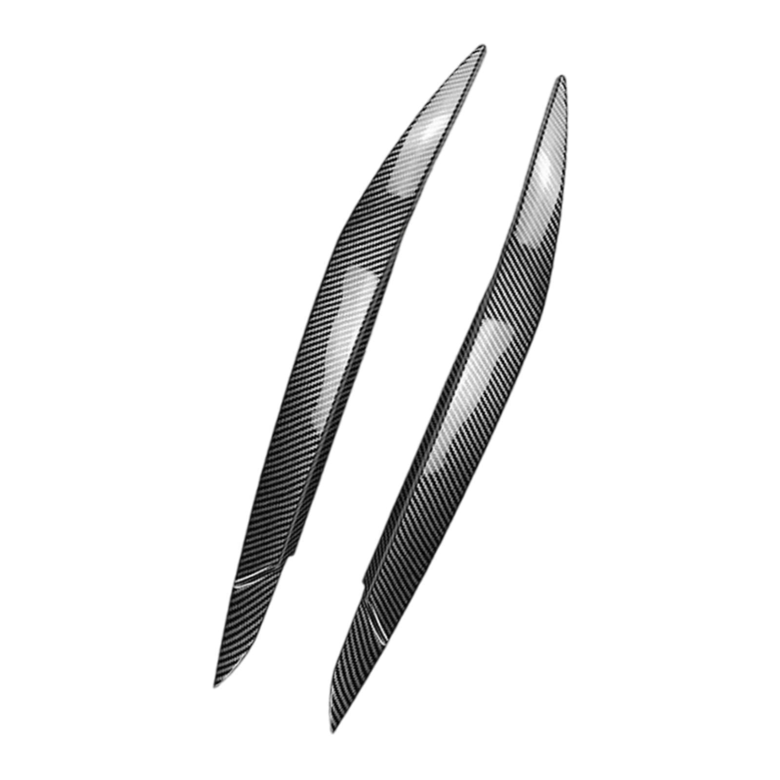 Zxpjkyu Car Headlights Eyebrows Headlamp Eyebrow Strips Exterior ...