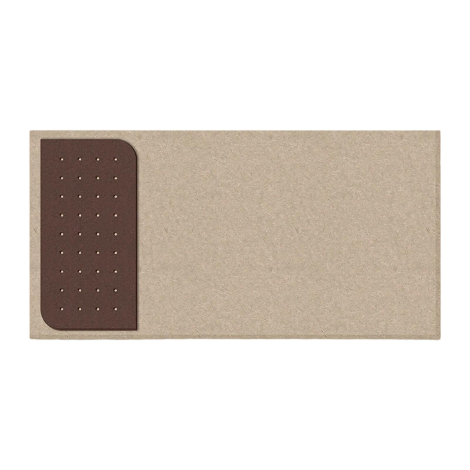 Zxpjkyu Cork Bulletin Board Message Tackboard Display Wood Rectangle ...