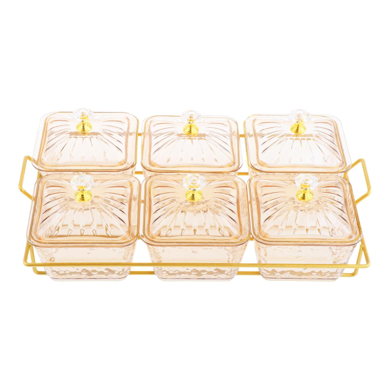 Zxpjkyu Divided Serving Tray Condiment Appetizer Tray Serving Dish ...