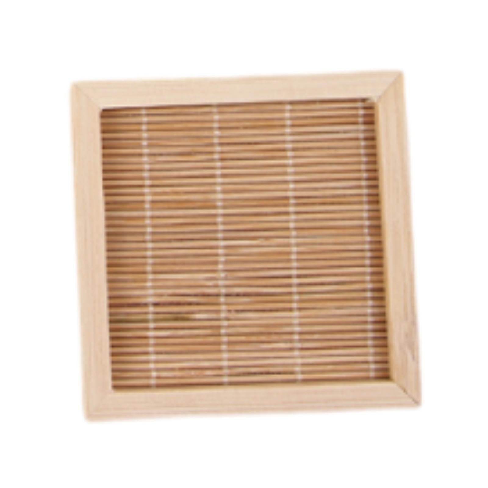 Zxpjkyu Hamster Cage Cooling Mat Habitat Decoration Bamboo Comfortable ...