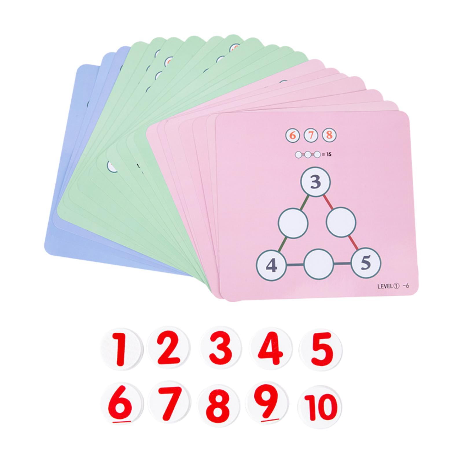 Zxpjkyu Mathematic Number Array Game Math Game Math Training Mental ...