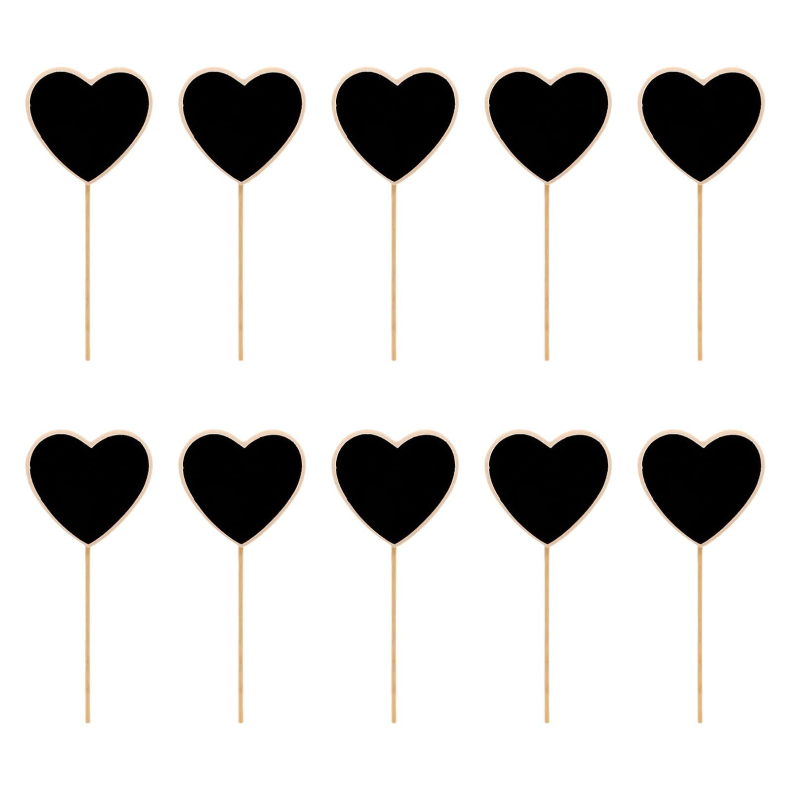 Zxpjkyu Mini Chalkboards Signs Memo Board 10 Pieces Portable Erasable ...